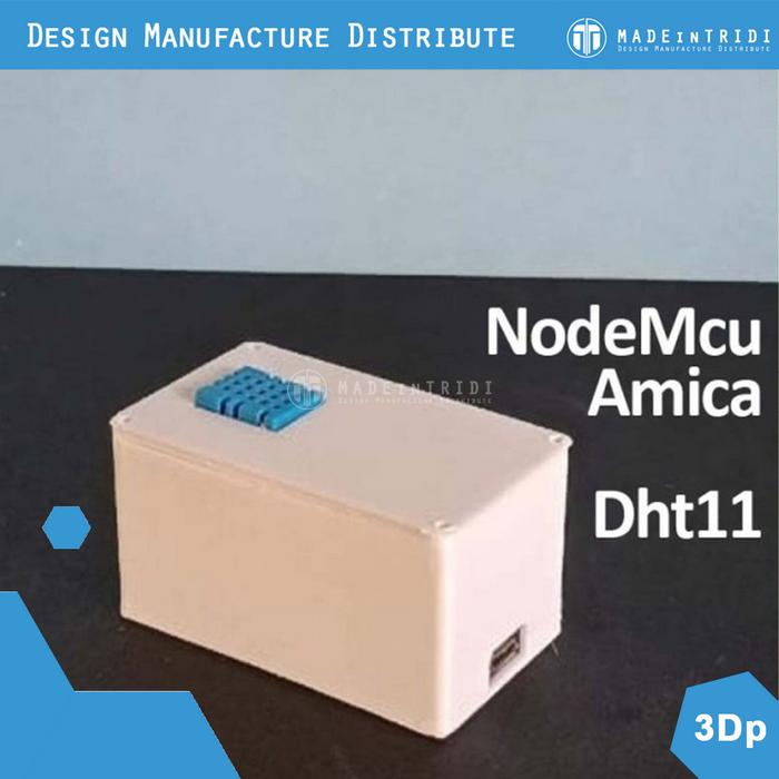 Jual Kesing NodeMCU Amica DHT11 Temperature & Humidity Sensor - Hitam ...