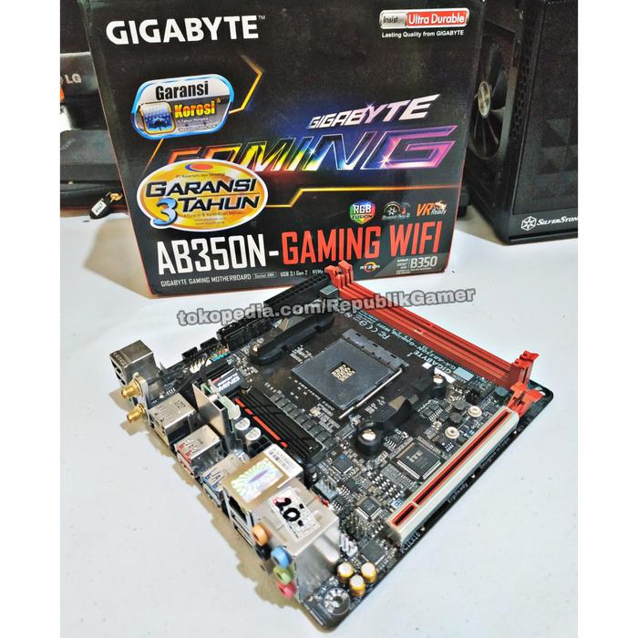 Jual Gigabyte AB350N RGB Gaming WiFi Mini ITX ( motherboard AMD AM4 ...