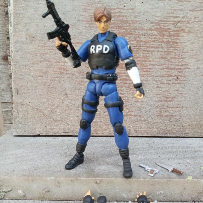 Jual action figure custom shf Leon Scott Kennedy Resident evil 2 RE ...