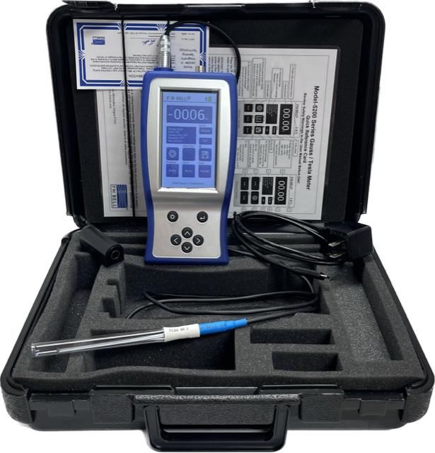 Jual FW Bell 5285 Gauss Meter includes STD18-0404 Transverse Probe ...
