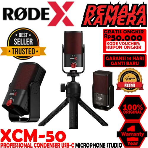 Promo RODE X XCM-50 / RODE X XCM 50 PROFESSIONAL CONDENSER MICROPHONE ...