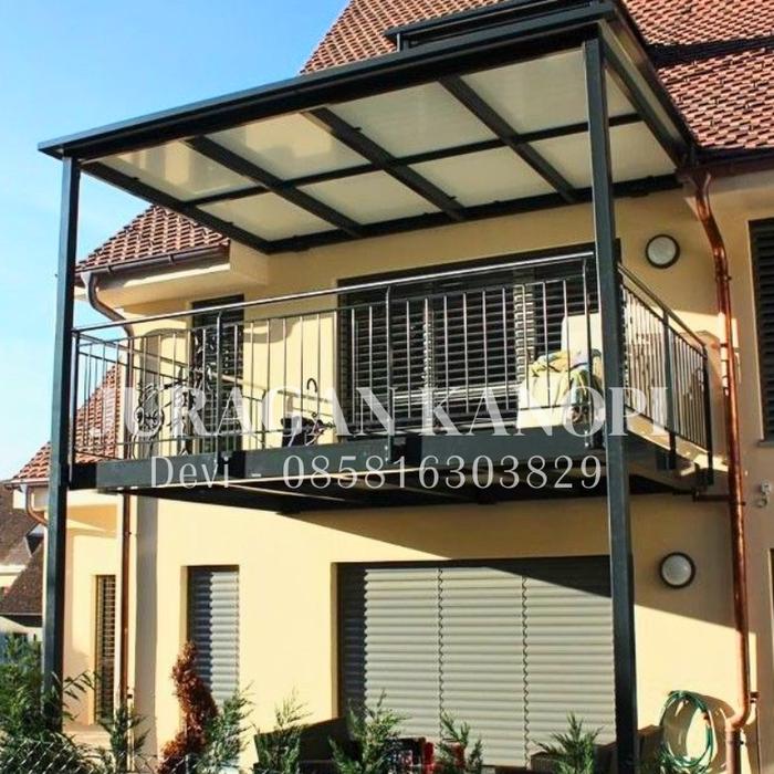 Jual kanopi balkon canopy dak balkon lantai 2 minimalis WA 085816303829 ...