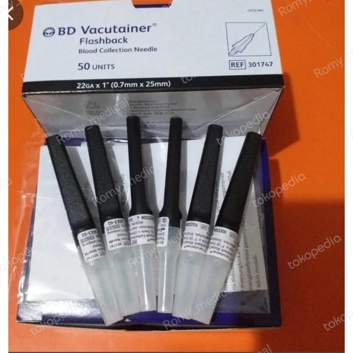 Jual bd vacutainer needle 22g - Jakarta Timur - Romy_medical | Tokopedia
