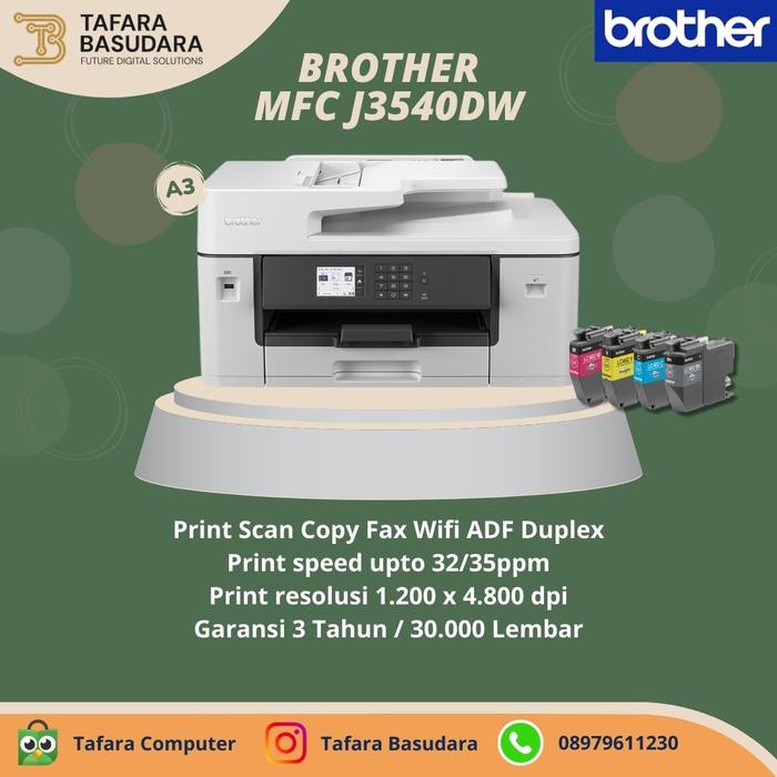 Jual Printer A3 Brother MFC J3540DW All In One - Kota Denpasar - Tafara Computer | Tokopedia