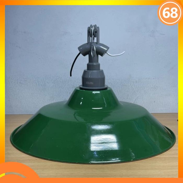 Jual Kap Lampu Satu Set Jalan WD Hijau Gantung E27 + Fitting WD E27 - 1 SET BESAR - Jakarta ...