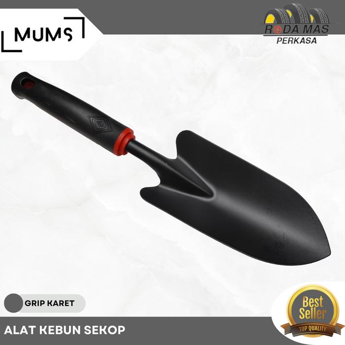 Jual Alat Kebun Sekop Tanaman Skop Gali Tanah Gagang Karet Trowel ...