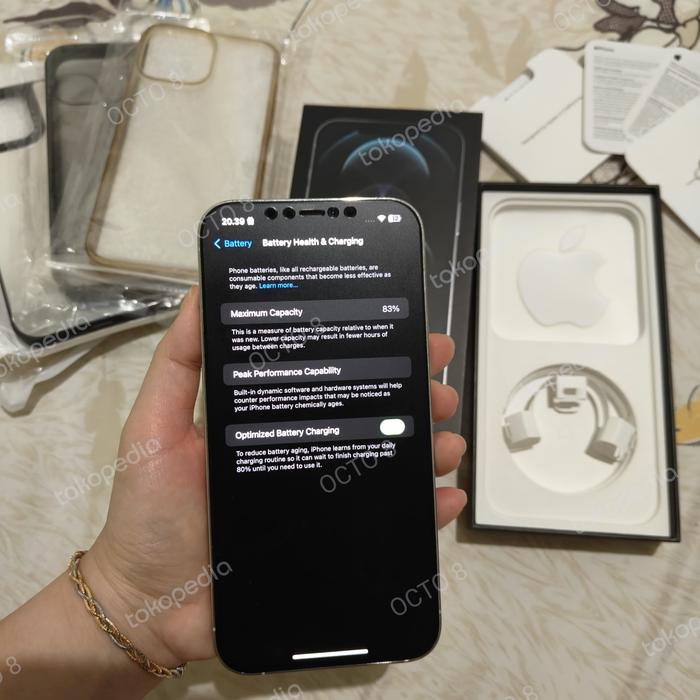 Jual iphone 12 pro max 128gb putih ex ibox - Jakarta Barat - OCTO 8 ...