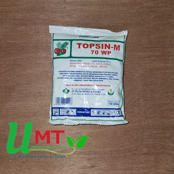 Jual Fungisida Topsin - M 70 WP - Kab. Blitar - Unggul Mulyo Tani ...