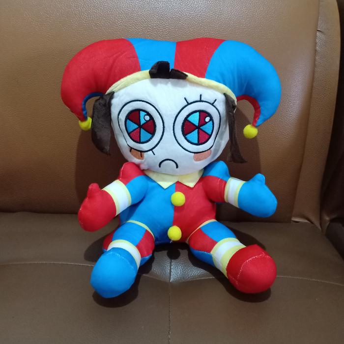 Jual Boneka 2023 Digital Circus Plush. The Amazing Pomni Import ...
