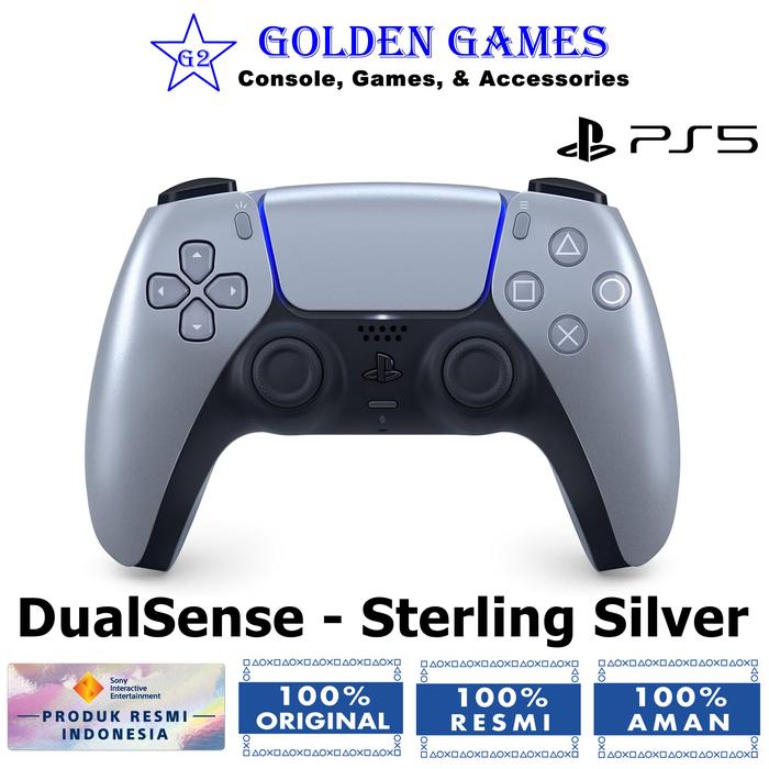 Jual Stik PS5 DualSense Wireless Controller - Sterling Silver (Grs ...