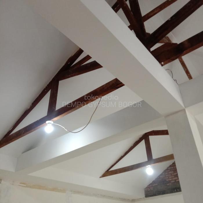 Jual pemasangan plafon gypsum/atap rumah - Kota Bogor - DEMPO GYPSUM ...