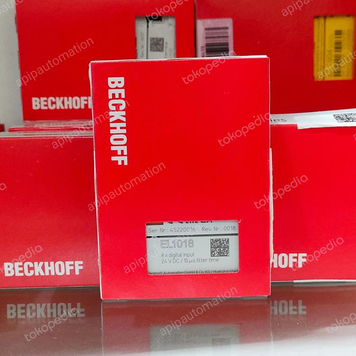 Jual BECKHOFF EL1018 EtherCAT Terminal, 8-channel digital input, 24 V DC - Kab. Tangerang ...