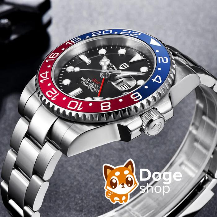 Jual Pagani Design Gmt Pd-1662 Automatic Watch Oyster Jubilee Batman ...