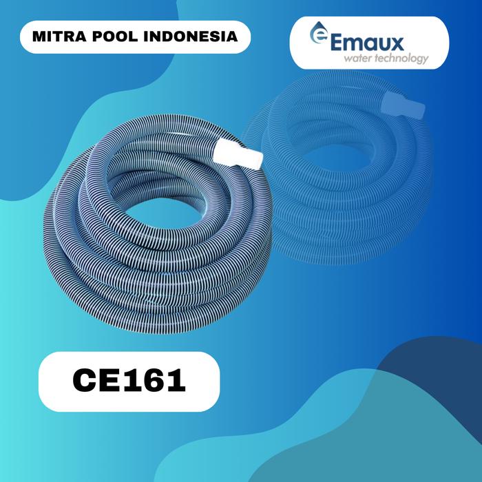 Jual Vacuum Hose 10.7 meter Emaux CE161 //Aksesoris Kolam Renang ...