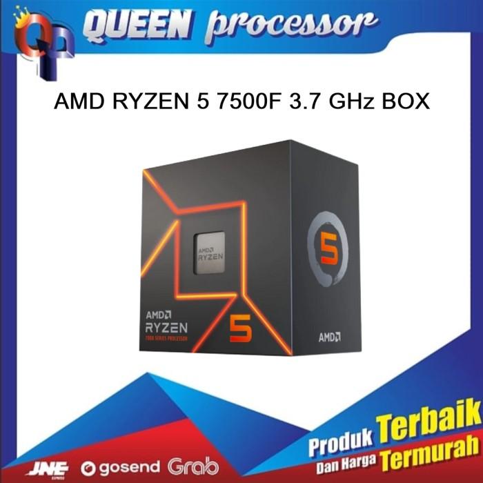 Jual PROCESSOR AMD RYZEN 5 7500F 3.7GHZ BOX SocketAM5 - Jakarta Pusat ...