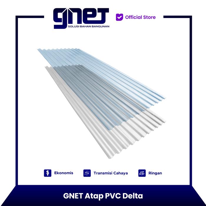 Jual GNET Atap PVC DELTA| Atap Plastik Gelombang Transparan - Kab ...