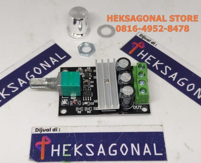 Jual Dimmer DC 6-28v 3A LED Motor Speed Controller PWM Variable ...