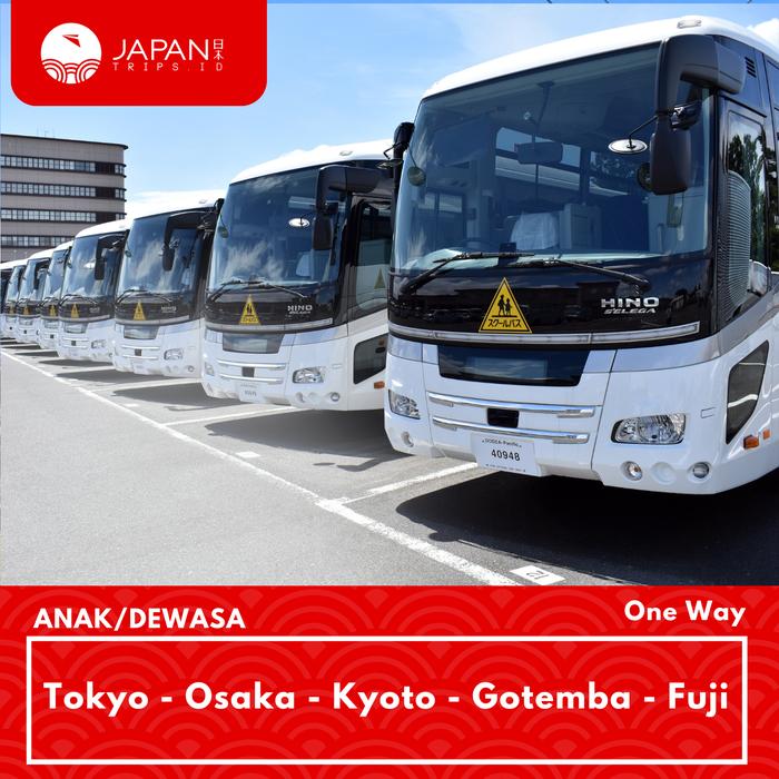 Jual Tiket Bus Tokyo - Osaka - Kyoto - Gotemba - Fuji | Bus Japan - TKY ...