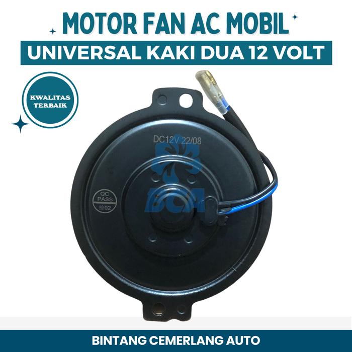 Jual MOTOR EXTRA FAN KONDENSOR Radiator AC Mobil Universal 12 V - Kab ...