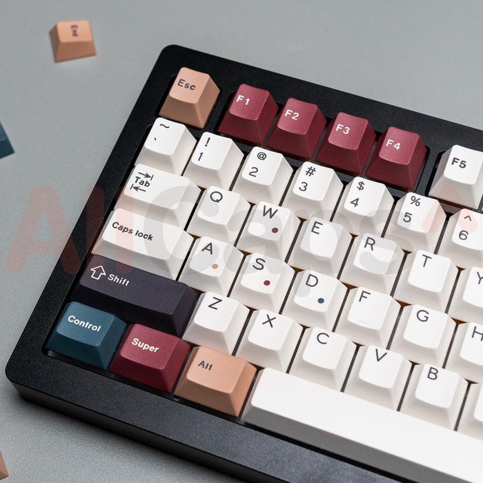Jual Retro Mixed Lights Pbt Dye Sub Keycaps Di Seller Velvet Store ...