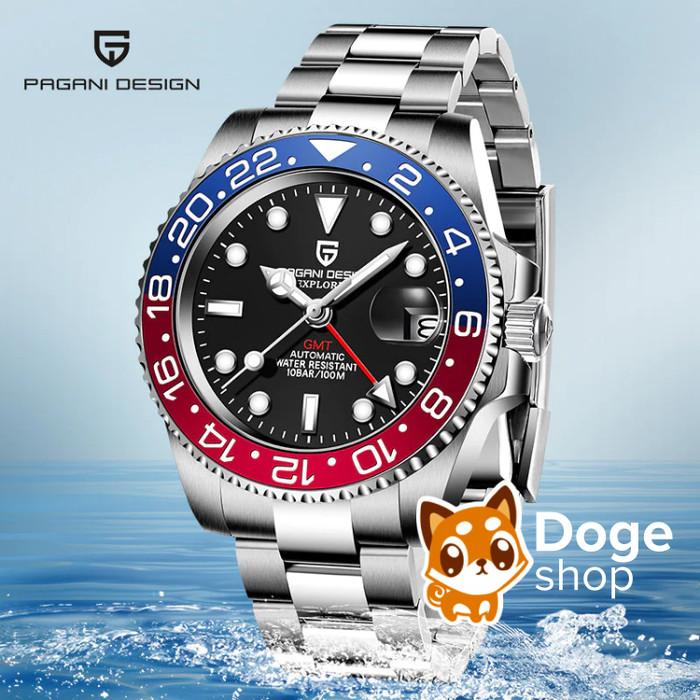 Jual Pagani Design Gmt Pd-1662 Automatic Watch Oyster Jubilee Batman ...