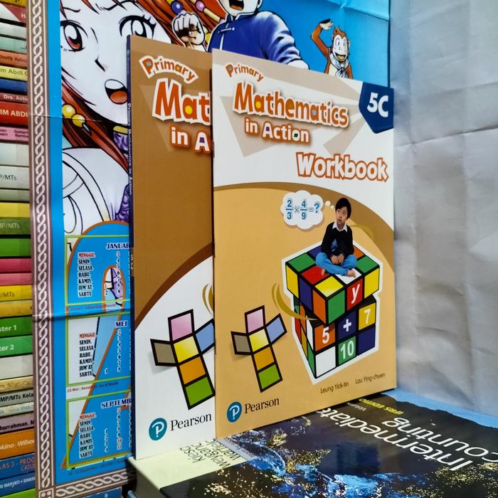 Jual PRIMARY MATHEMATICS IN ACTION 5C STUDENT'S BOOK & WORKBOOK - Kota ...