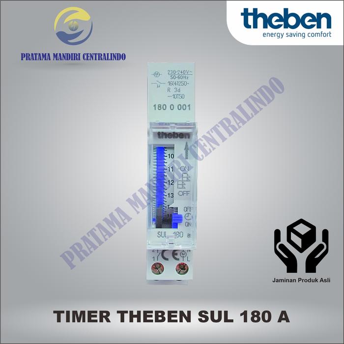 Jual TIMER THEBEN SUL180A ANALOG TIME SWITCH AUTOMATIC SUL 180 A ...
