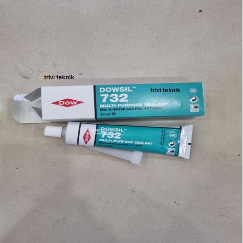 Jual Dow Corning Rtv 732,dowcorning silicone sealant 139ml tube - clear ...