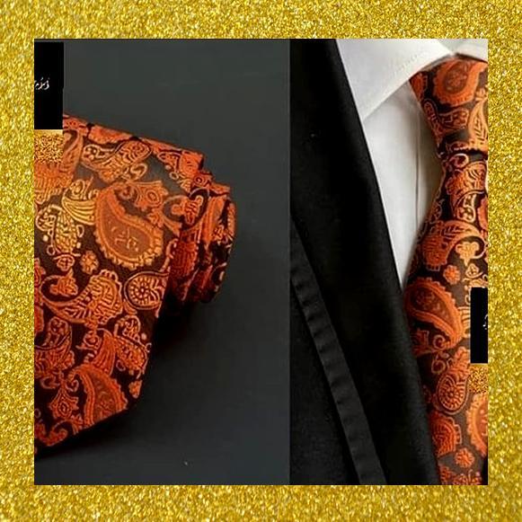 Jual New Dasi Batik Pria Warna Orange Tua 3 Inch Platinum Class Ready ...