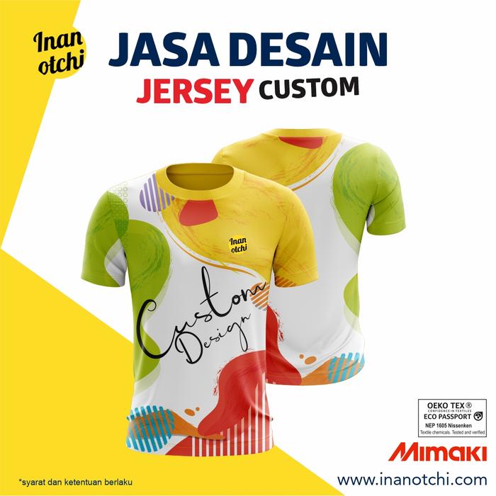 Jual Jasa Desain Jersey Custom/Inanotchi - Kota Bandung - Inanotchi ...