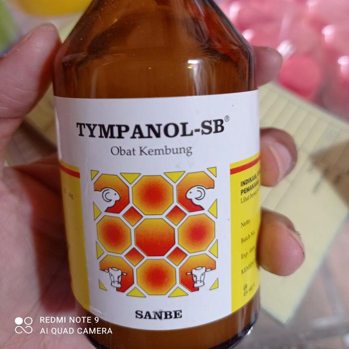 Jual Tympanol SB 100ml - Obat kembung sapi, kambing, domba, kuda, dll ...