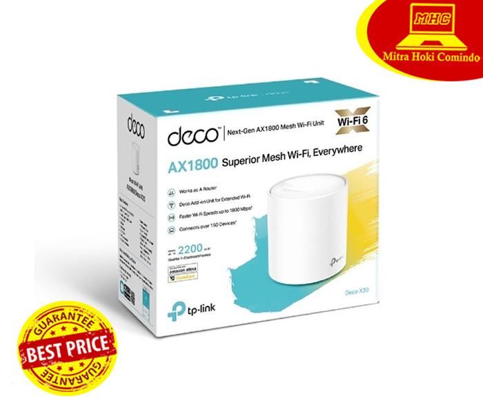 Jual TP-LINK DECO X20 1-Pack AX1800 TPLINK DECO X20 1 Pack Whole Home ...