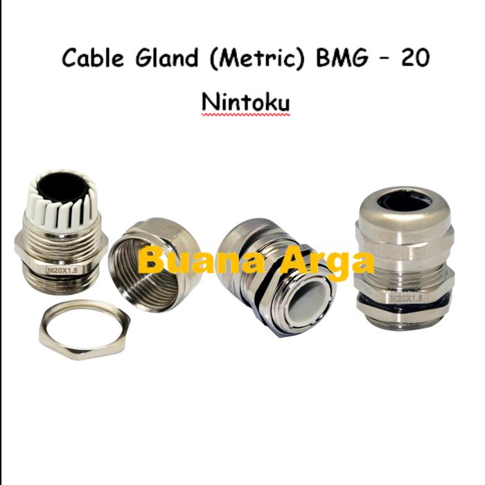 Jual Kabel Gland Brass 20 mm Cable Gland Listrik BMG 20 Nintoku ...