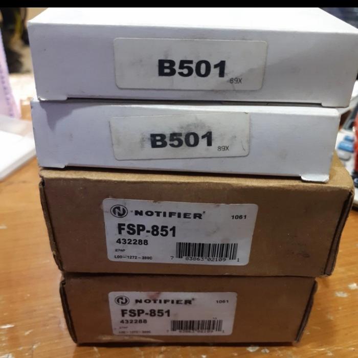 Jual Smoke detector FSP-851 + Base 501 / Photoelektrik Notifier ...