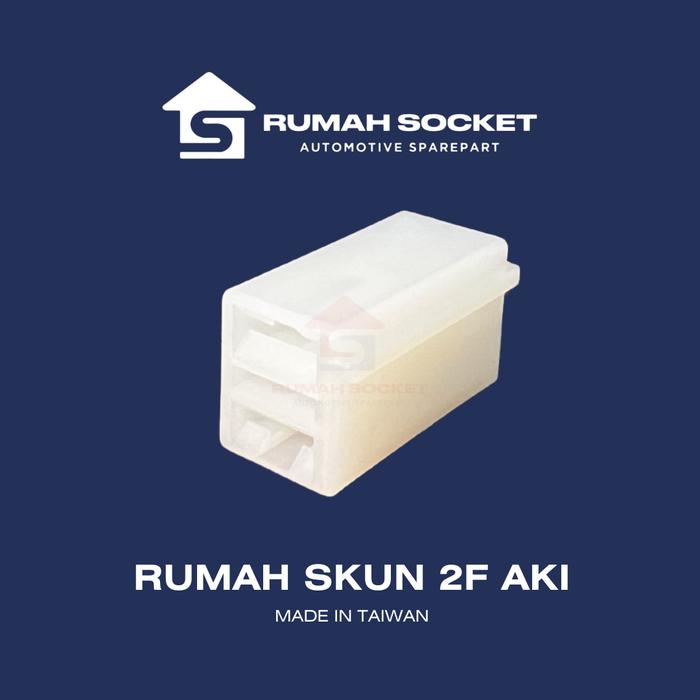 Jual SOKET / SOCKET / RUMAH HOUSING CONNECTOR / RUMAH SKUN 2F AKI BESAR ...
