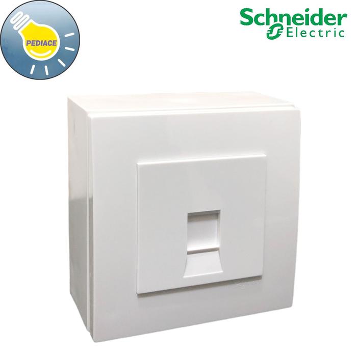 Jual Socket LAN 1Gang RJ45 CAT 5 Data Outlet Outbow Tempel Vivace ...