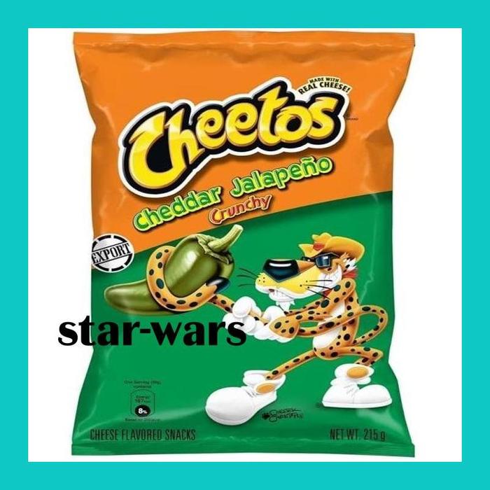 Jual [New] [Big Size] Cheetos Crunchy Jalapeno 8 Oz - Cheese Snack ...