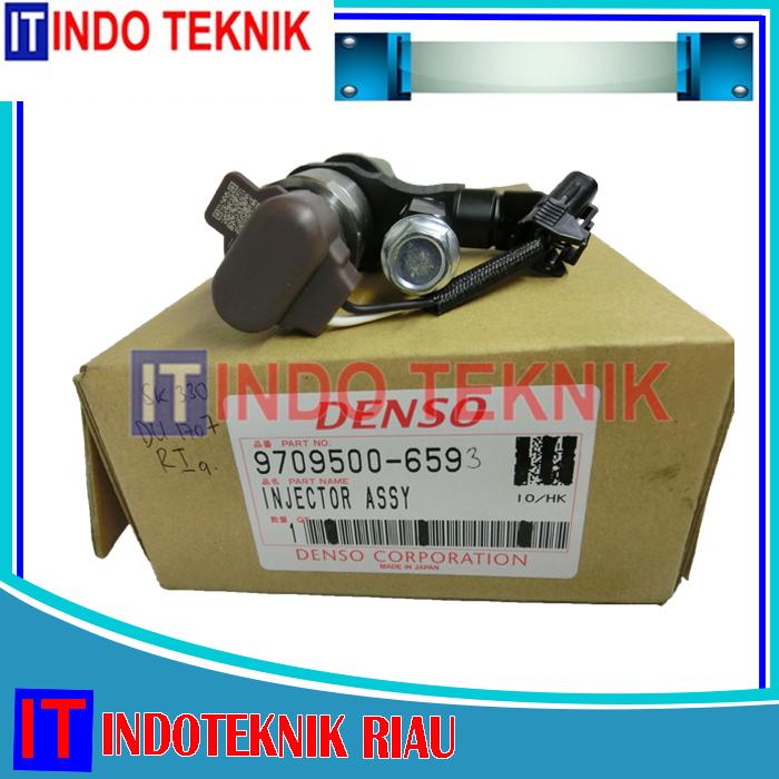 Jual injector sk330 8 original Denso injektor kobelco sk 330 095000 ...
