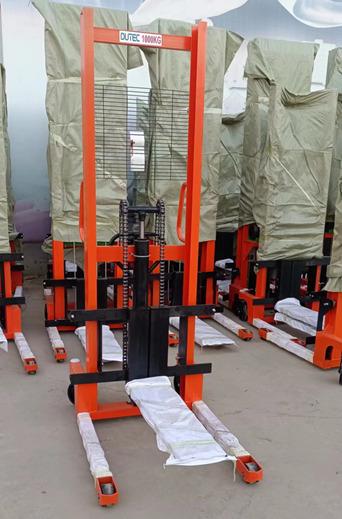 Jual Hand Stacker Hand Lift Manual 1 Ton x 1.6 Meter Alat Angkut Barang ...