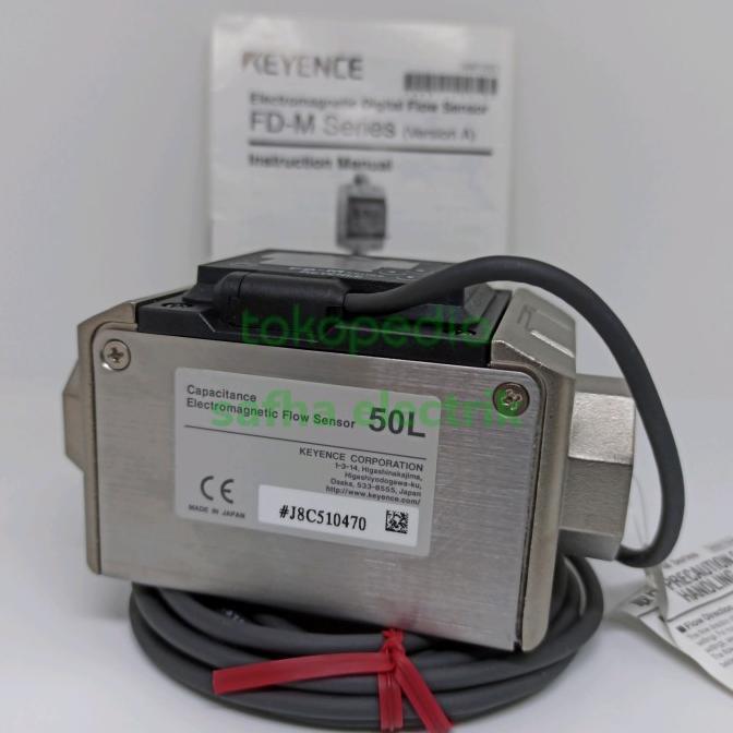 Jual Keyence Fd-M50Ay Electromagnetic Digital Flow Sensor - Jakarta ...