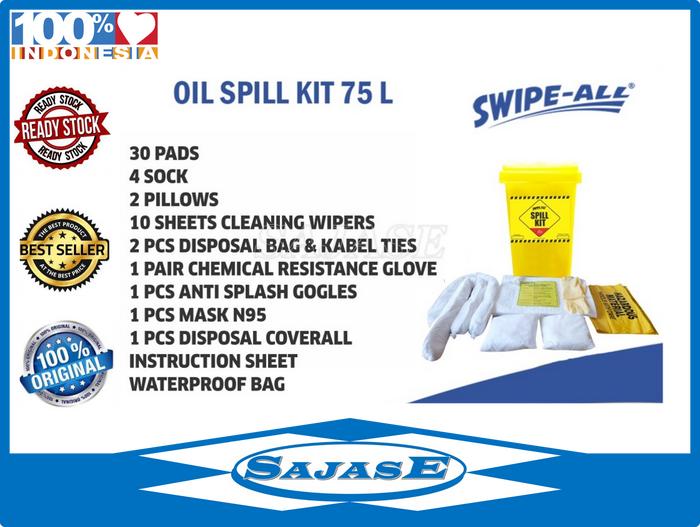 Promo OIL SPILL KIT 75 Liter SWIPE-ALL Kemasan Box Harga Murah - Kota ...
