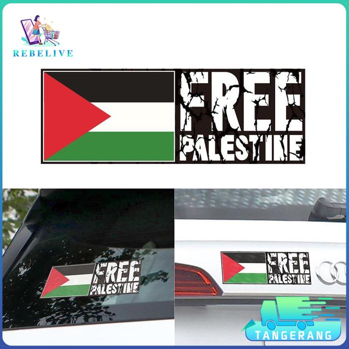 Jual Sticker Palestine Stiker Free Bendera Palestina Mobil Sticker ...