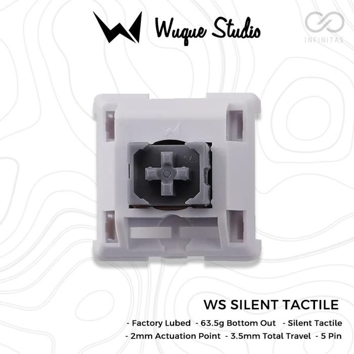 Promo Wuque Studio WS Silent Tactile mechanical keyboard switch (Tactile) - Jakarta Barat ...