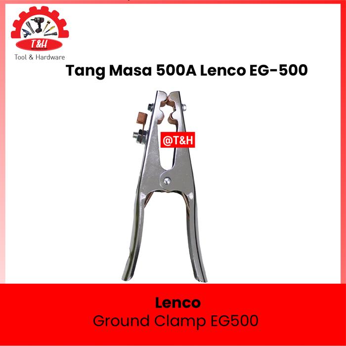 Jual Lenco Ground Clamp EG500 / Tang Masa 500A Lenco EG-500 / Welding ...