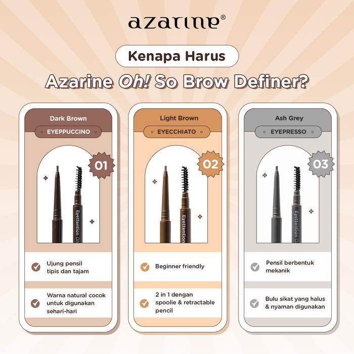 Jual [azarine X Red Velvet] Oh! My Brow Definer Eyebrow 0,06gr Di ...