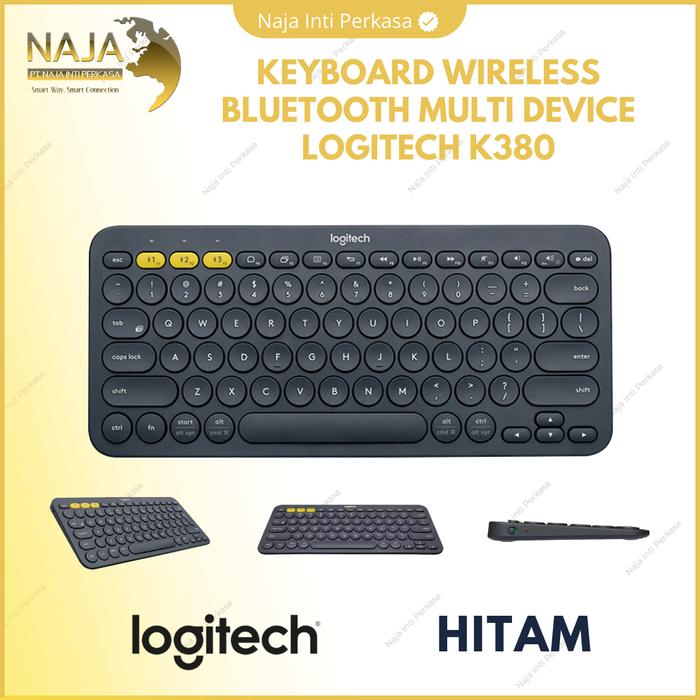 Jual Logitech Wireless Bluetooth K380 Multi Device Portable Di Seller ...