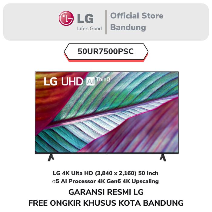 Jual LG SMART ULTRAHD TV 4K 50 INCH 50UR7500 / 50UR7500PSC - Kota ...