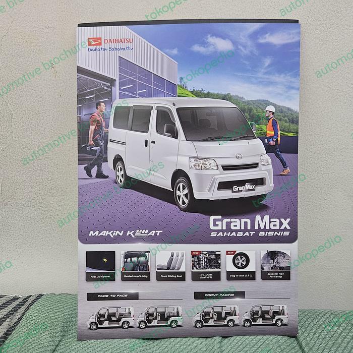 Jual brosur katalog mobil daihatsu gran max minibus 2023 flyer - Kota ...