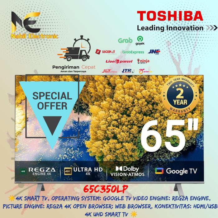 Jual TOSHIBA 65C350LP SMART GOOGLE TV 65 INCH UHD 4K HDR NEW - Kota Tangerang Selatan - NE ...