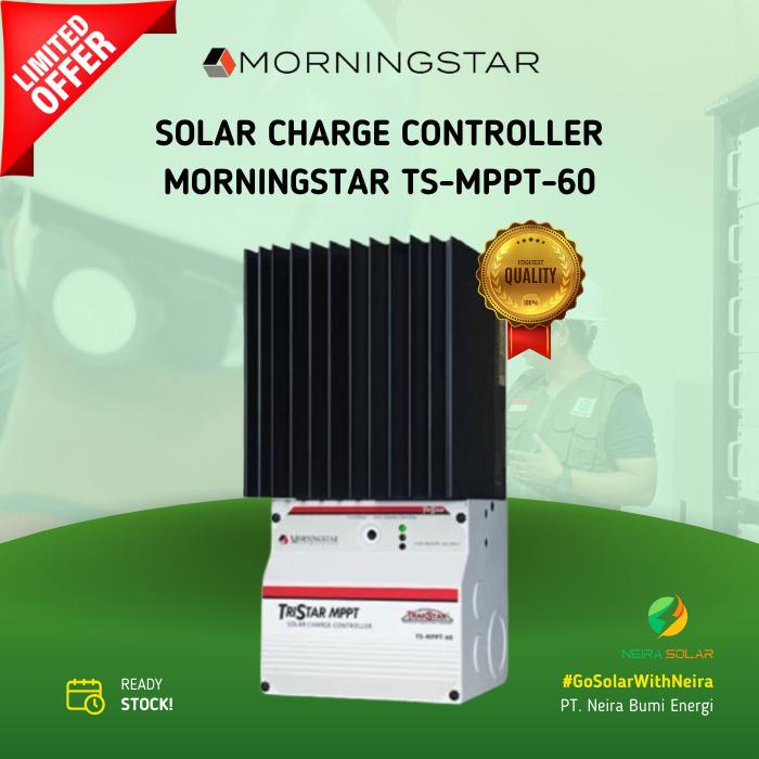 Jual SOLAR CHARGE CONTROLLER 60 A - MORNINGSTAR TS-MPPT-60 - Kab ...